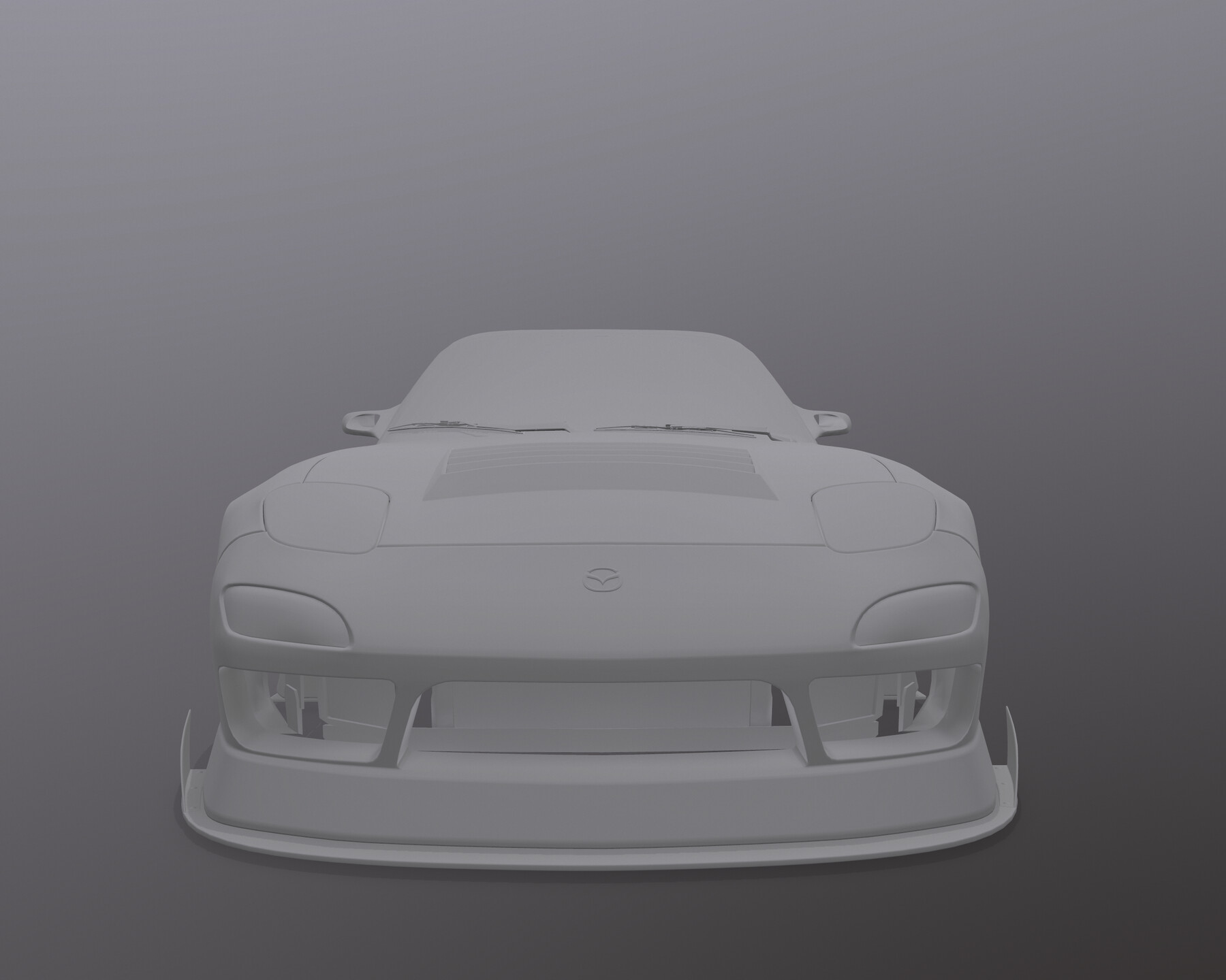 ArtStation - Mazda RX-7 FD3s BN-Sports bodykit | Game Assets