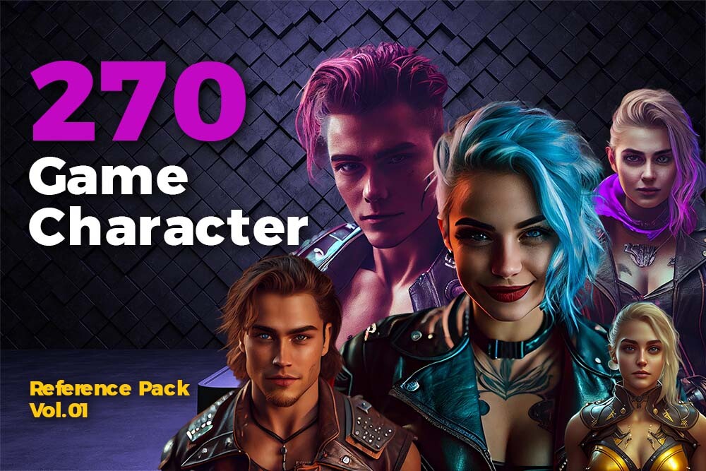 ArtStation - 270 Game Characters | Artworks