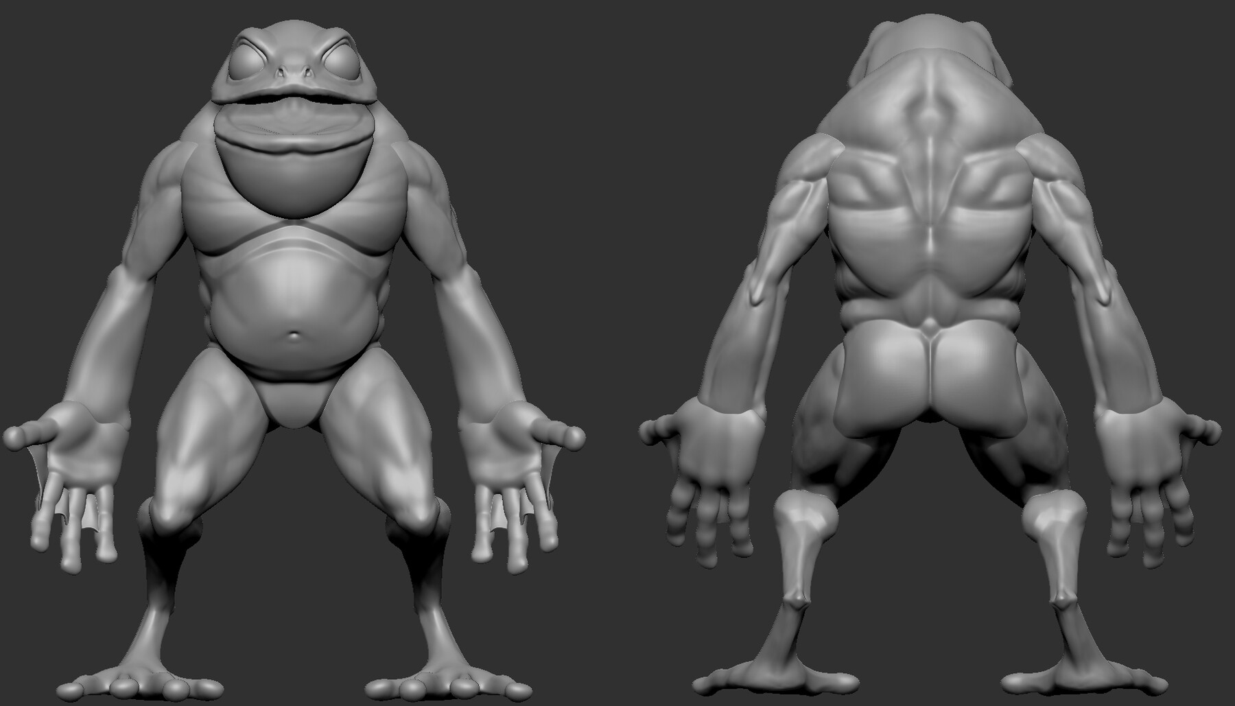 ArtStation - BASEMESH TOAD | Resources
