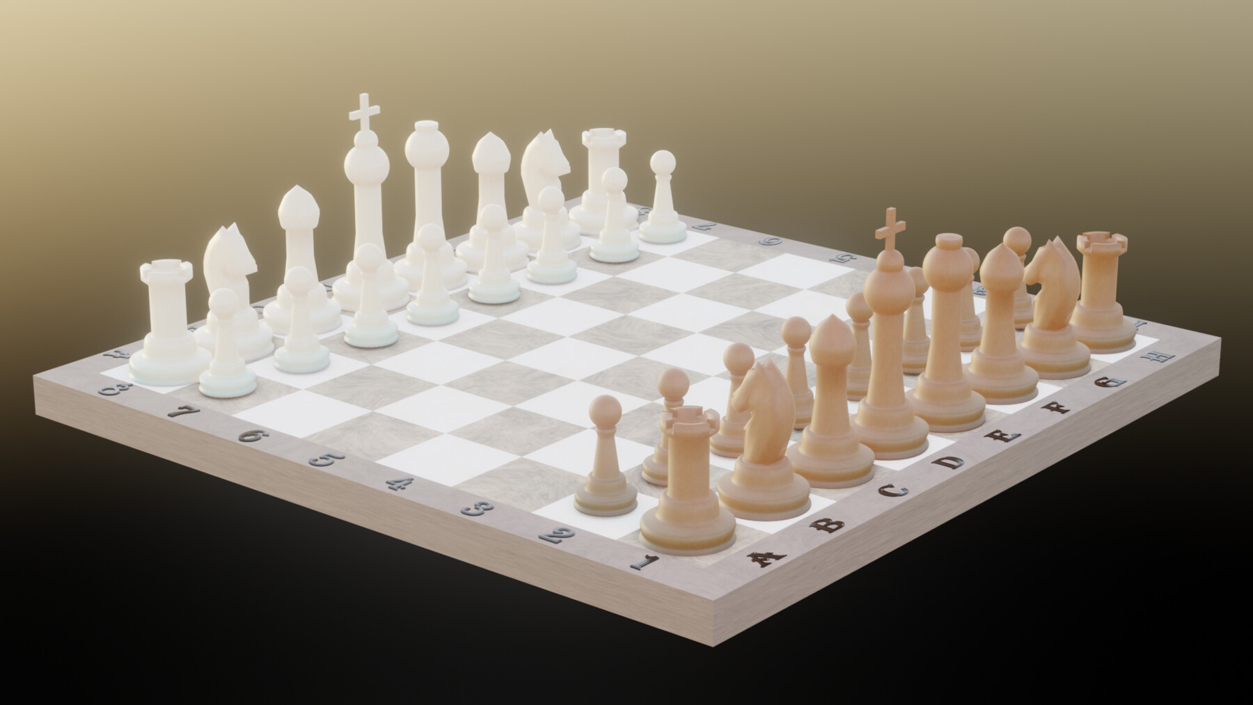 ArtStation - Chess Set | Resources