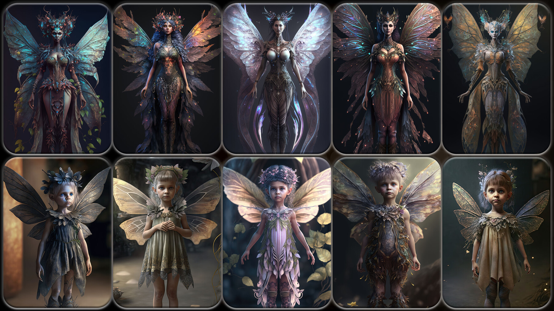 ArtStation - 200 Fairy Reference Pack | 4K | v.10 | Artworks