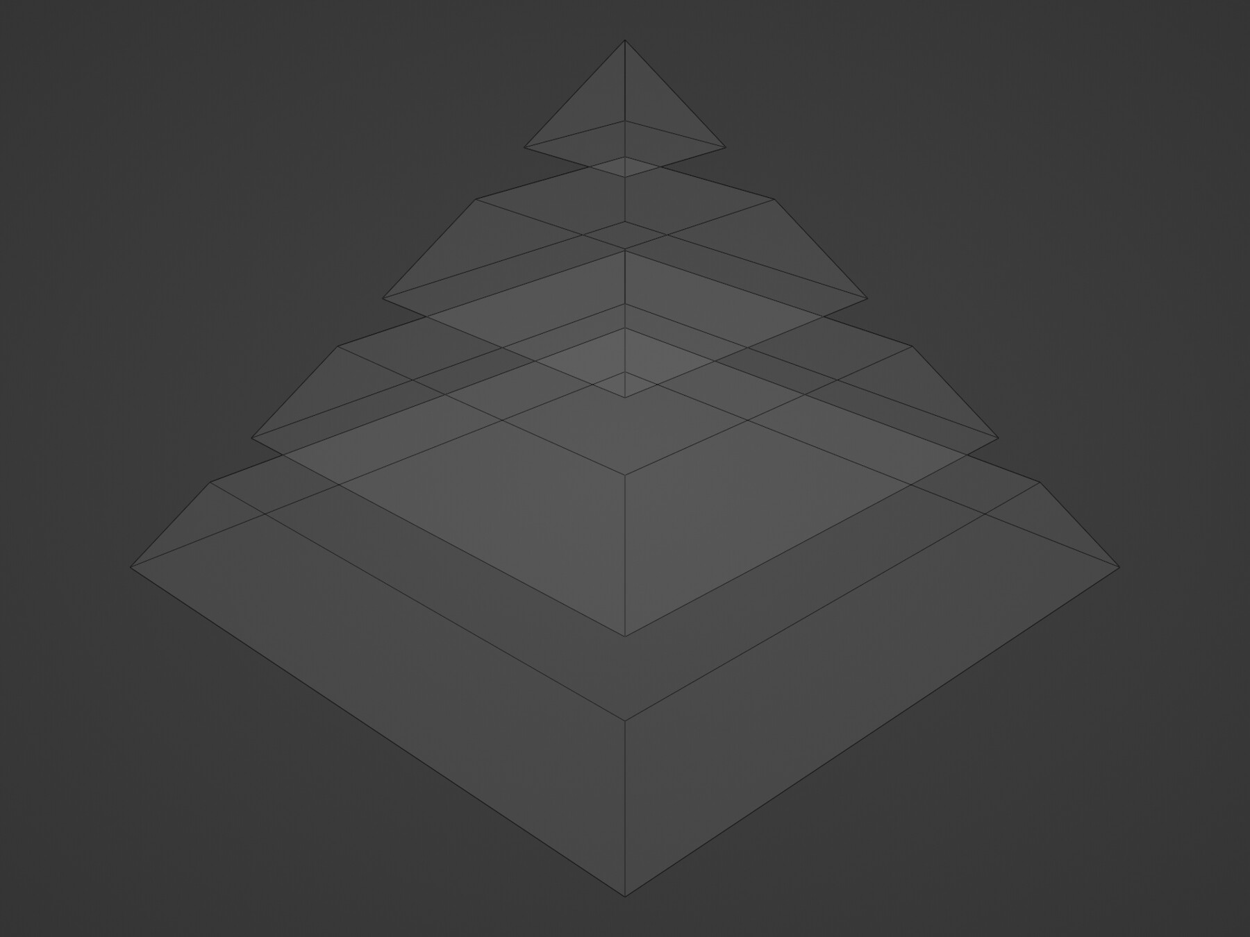 ArtStation - Pyramid Separated in 4 Parts | Game Assets