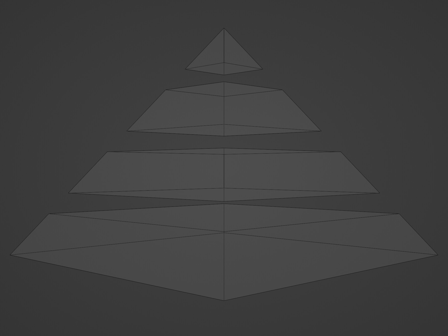 ArtStation - Pyramid Separated in 4 Parts | Game Assets