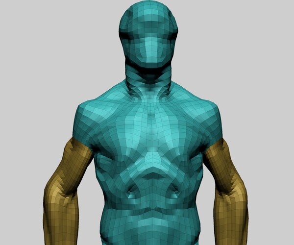 ArtStation - Creature Body Form A | Resources