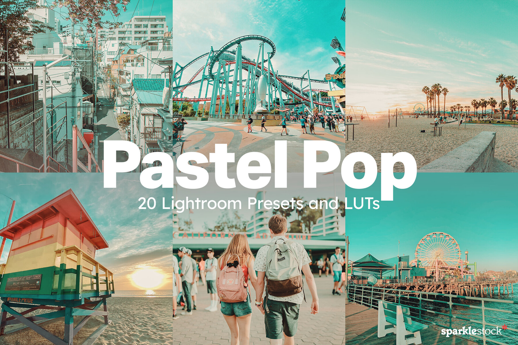 ArtStation - Pastel Pop - 20 LUTs and Lightroom Presets | Artworks