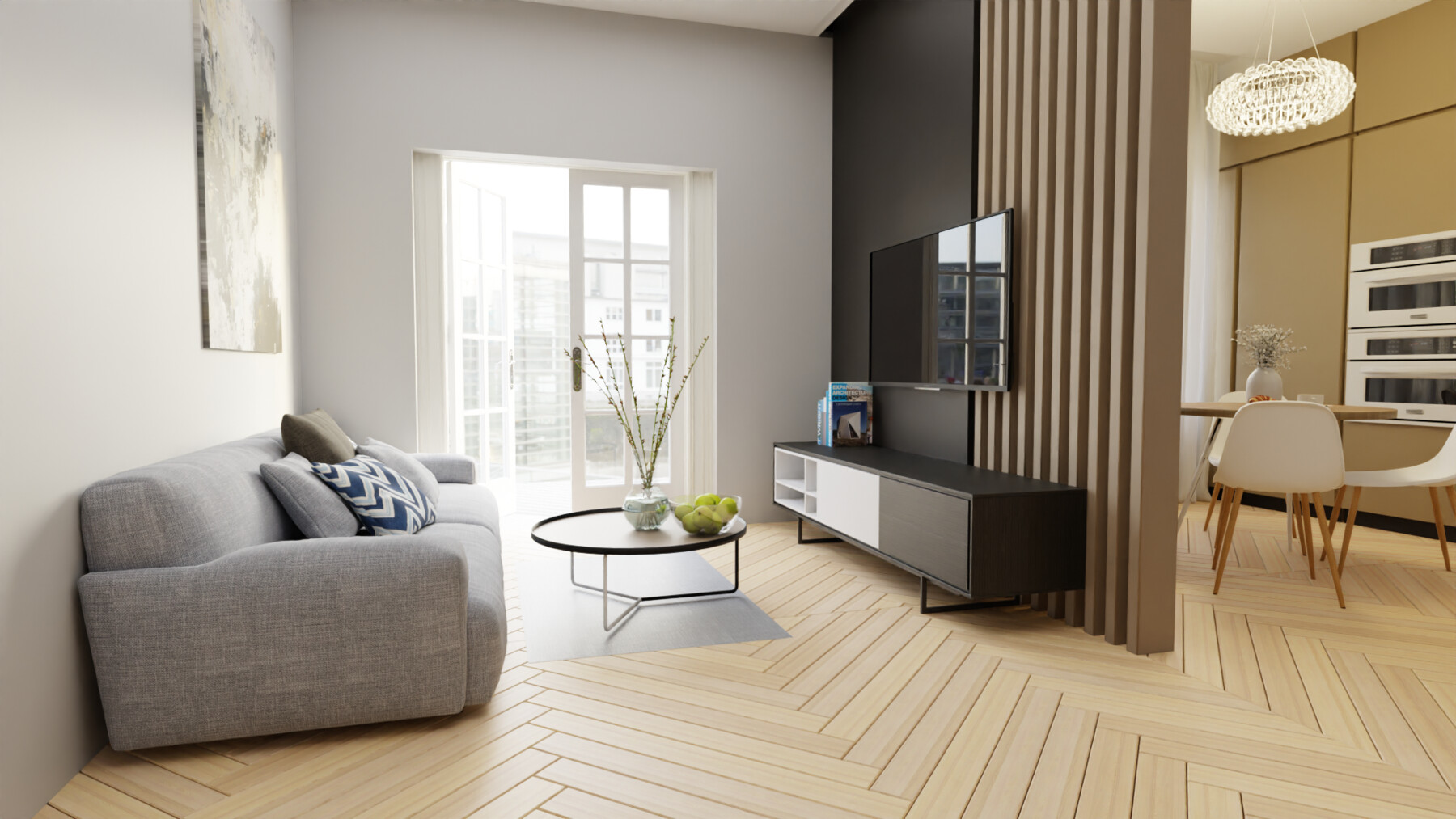 ArtStation - Sence Living Room Blender 3.x | Resources