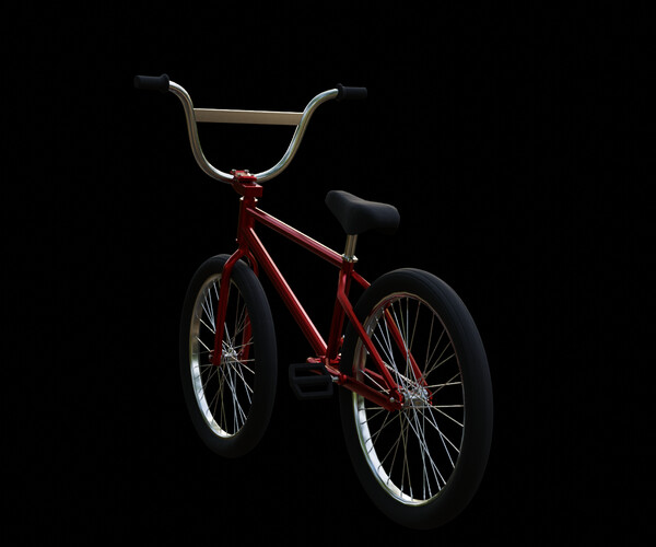 ArtStation - Red BMX | Resources