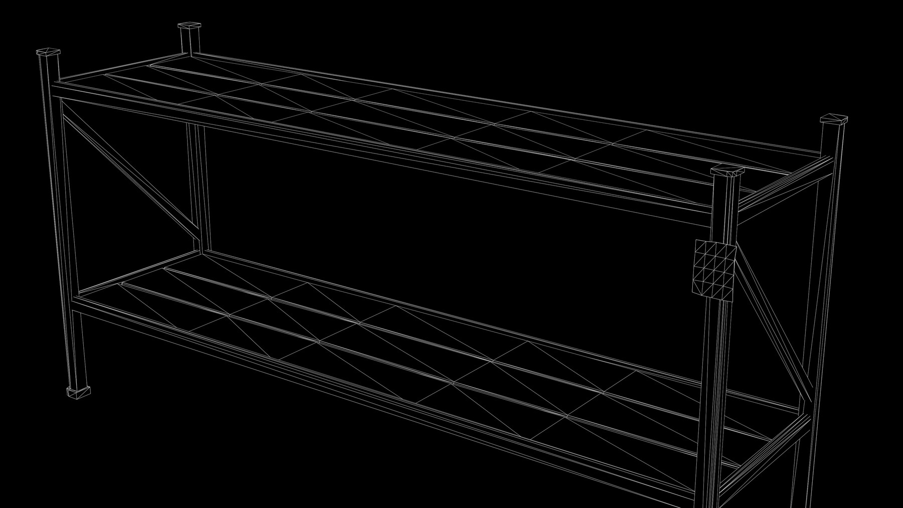 ArtStation - Warehouse Storage Rack - Game ready props | Game Assets