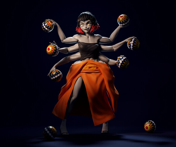 ArtStation - Susamaru Fan Sculpt | Resources