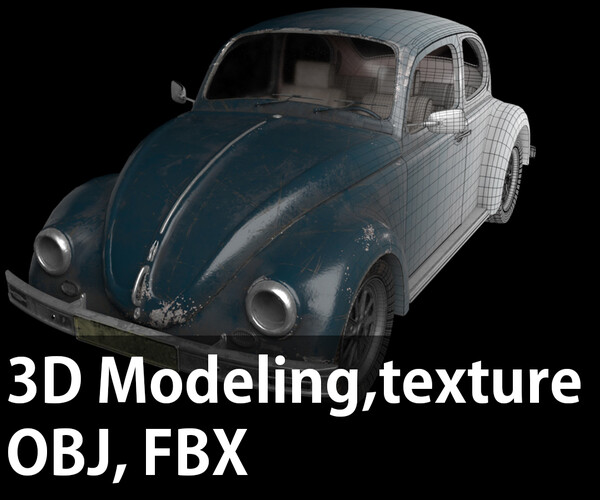 ArtStation - Volkswagen Beetle | Resources