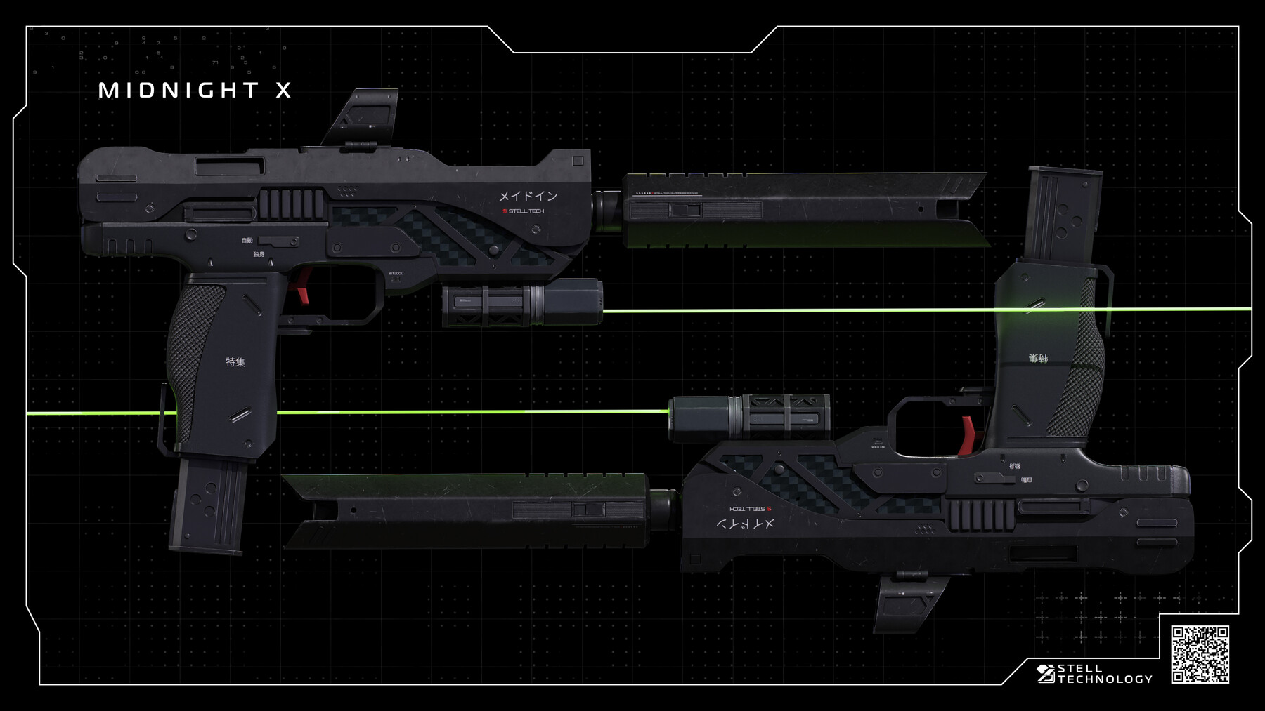 ArtStation - WEAPON MODULES PACK 1 | STELL TECH | Game Assets