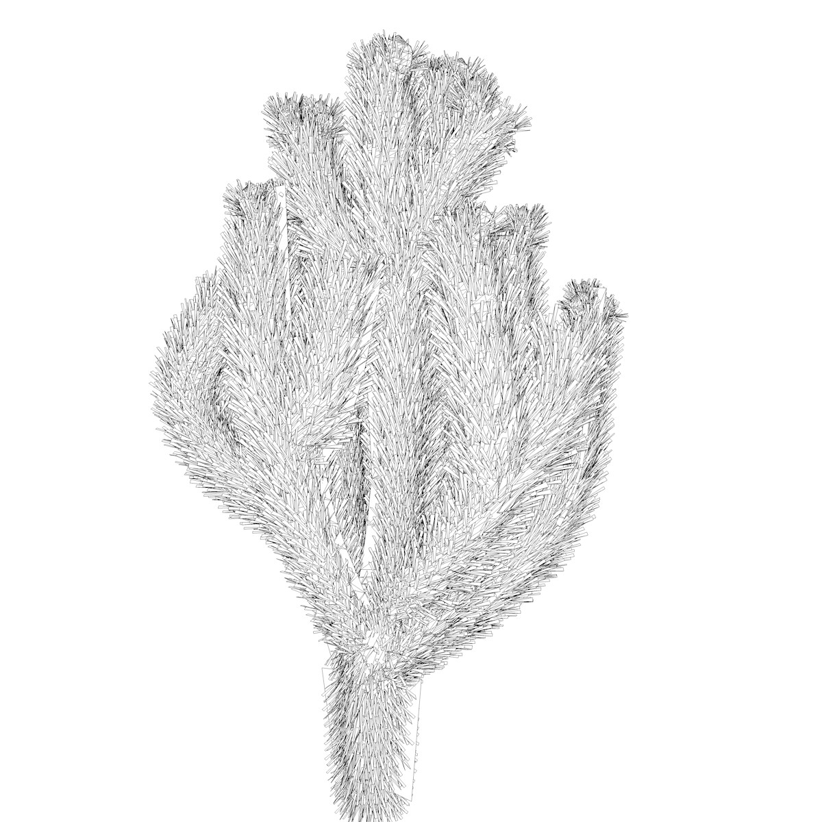 ArtStation - Cholla Cactus #05 - High Poly Plant (3D Model) | Game Assets