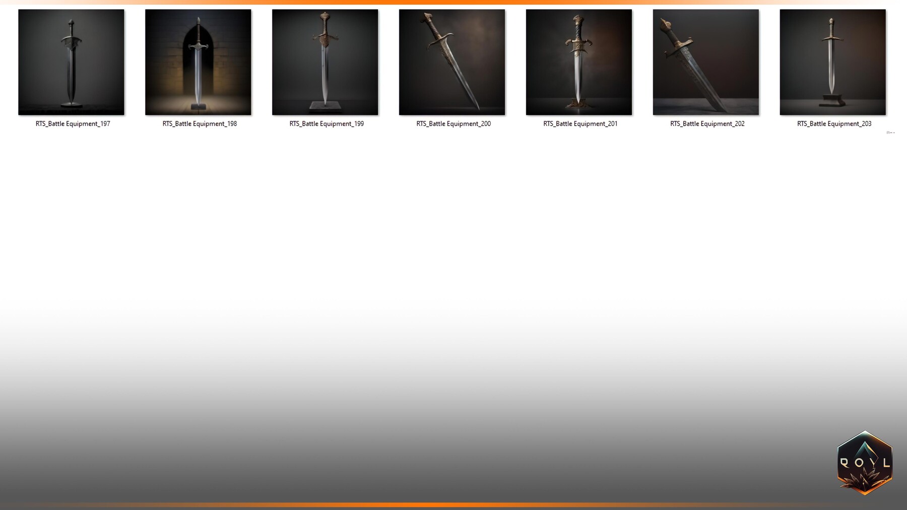 ArtStation - 203 Battle Equipment Sword and Knife Reference Modeling ...