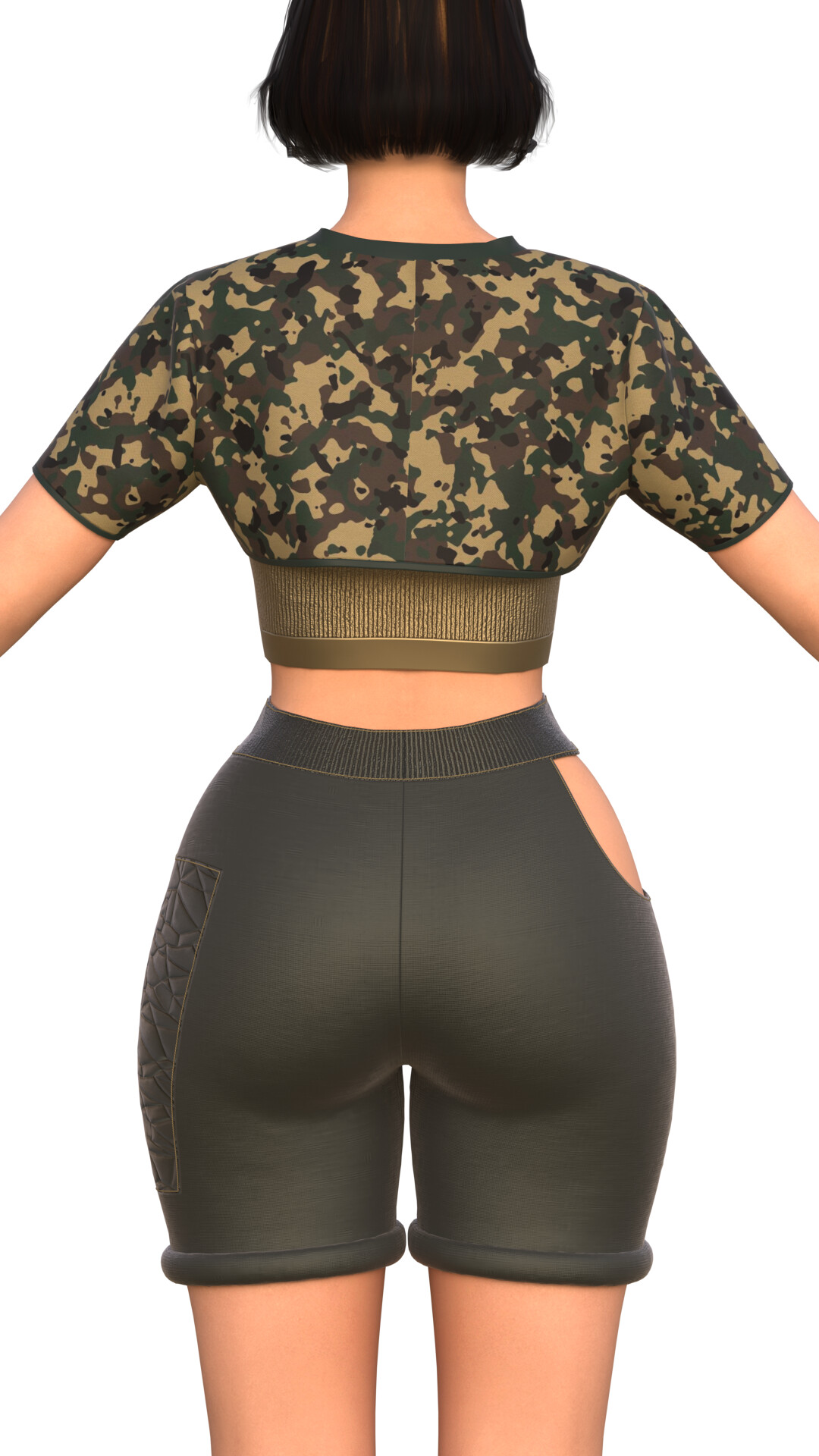 ArtStation - The Girl's Outfit Collection/ Marvelous Designer/ CLO3D ...