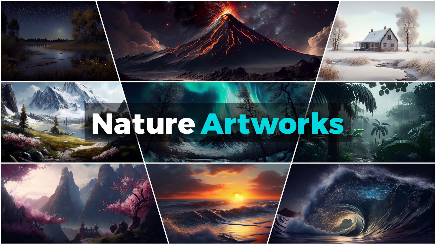 ArtStation - +500 Landscape Artworks (4K) | Artworks