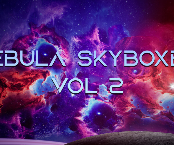 ArtStation - Nebula Skyboxes Volume 2 || Blender Project | Game Assets