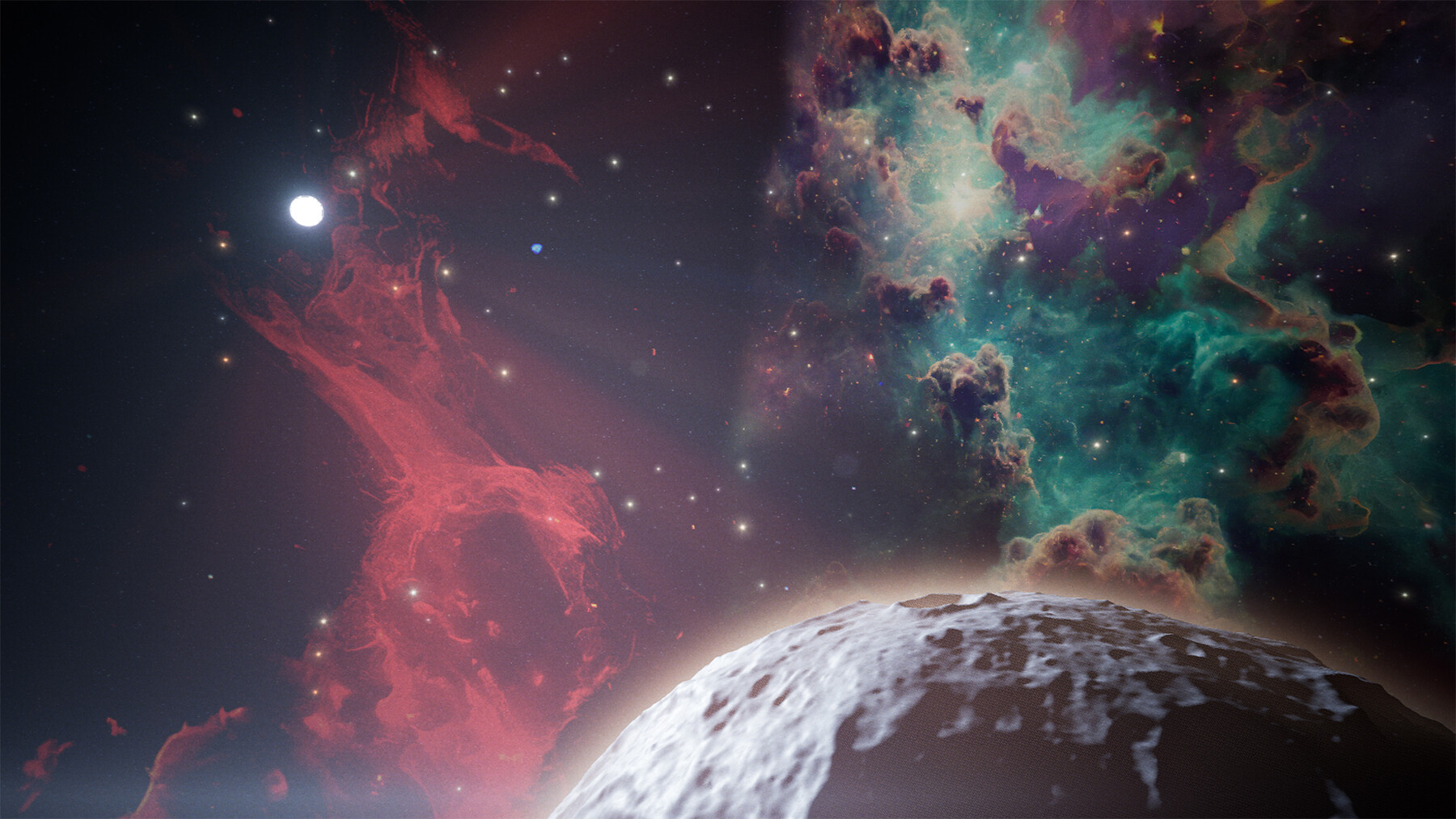 ArtStation - Nebula Skyboxes Volume 5 || Blender Project | Resources