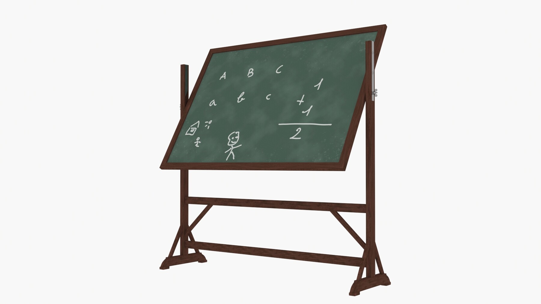 ArtStation - Old wood Blackboard | Game Assets