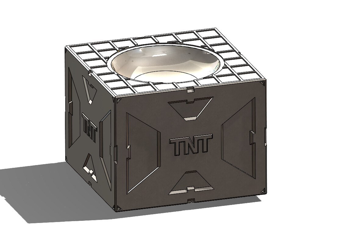 ArtStation - EGG HOLDER AS A TNT EXPLOSIVE CONTAINER | Resources