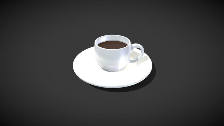 ArtStation - Hot Drink 3D Model | Resources