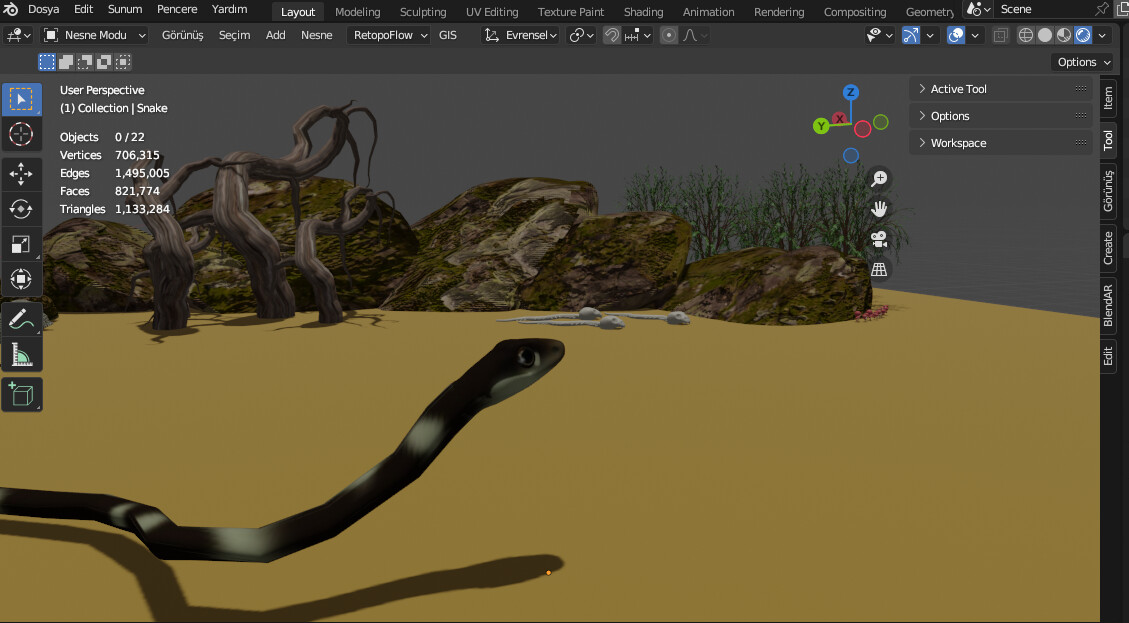 ArtStation - Snake Nest | Game Assets