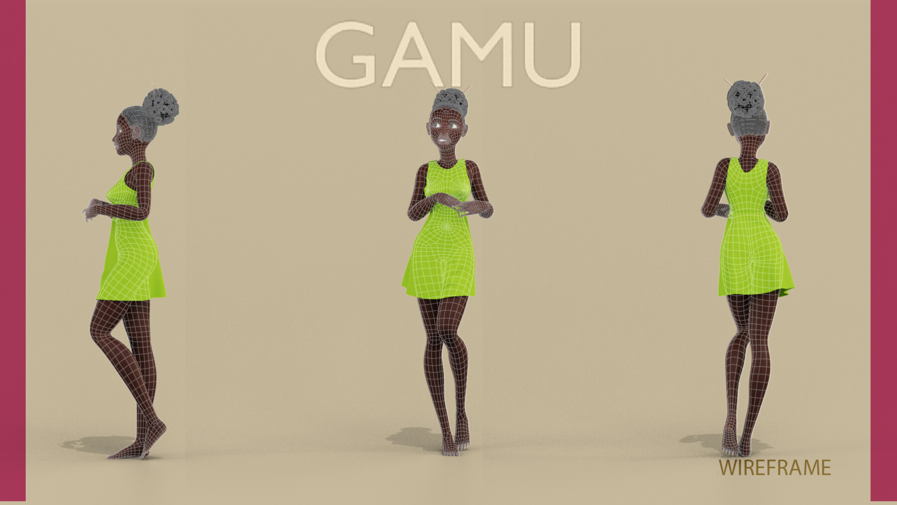 ArtStation - GAMU RIG BLENDER VERSION | Game Assets
