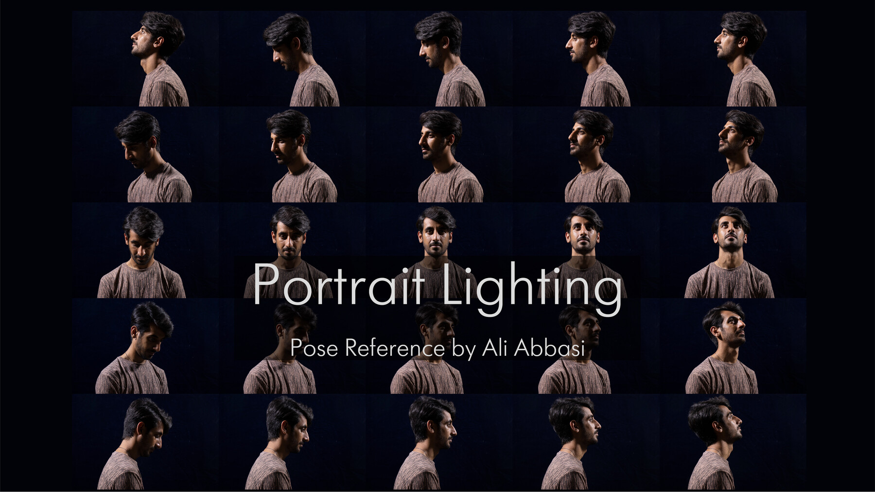 ArtStation - Male Portrait Lighting-Pose Reference for Artists | Resources