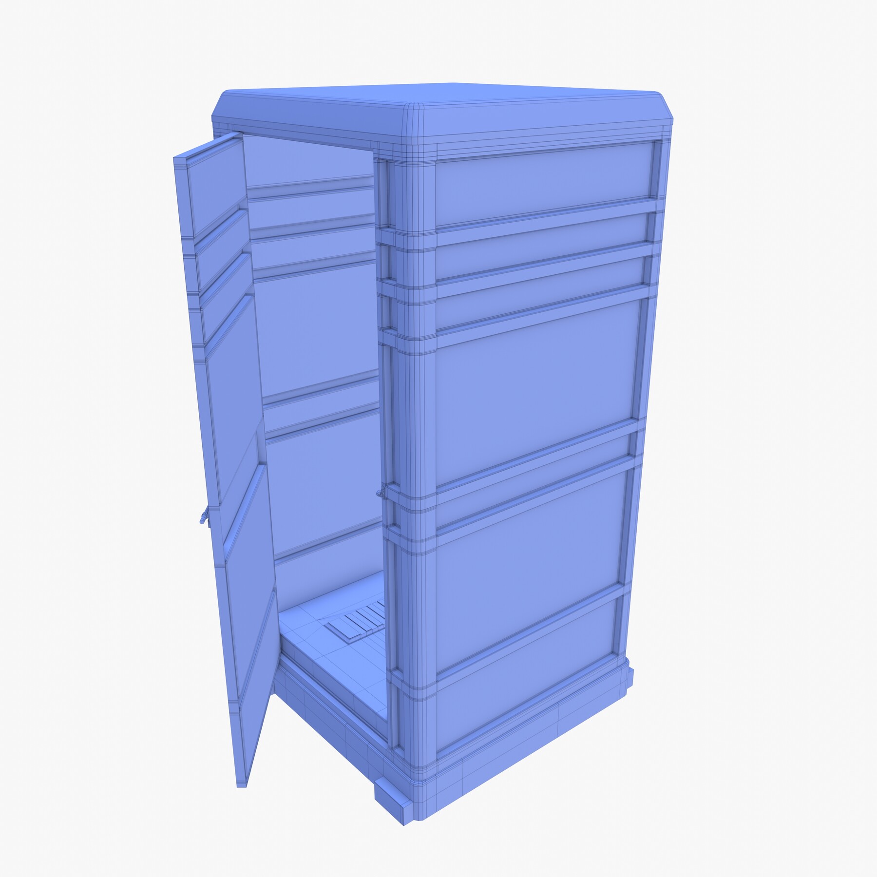 ArtStation - Portable toilet v3 | Game Assets