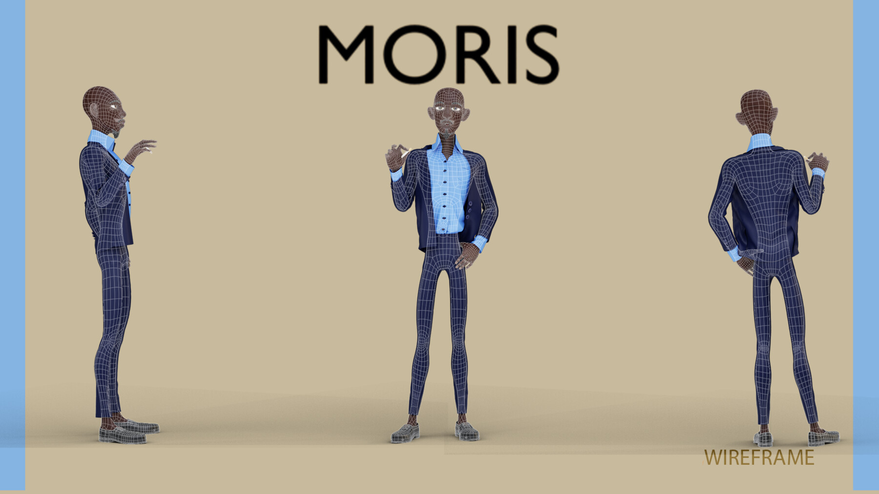 ArtStation - MORIS RIG BLENDER VERSION | Game Assets