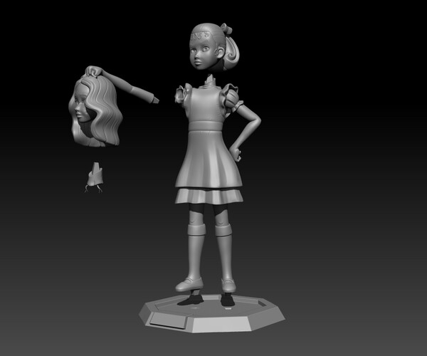 ArtStation - Small Wonder vs M3gan - Print Model 3D | Resources