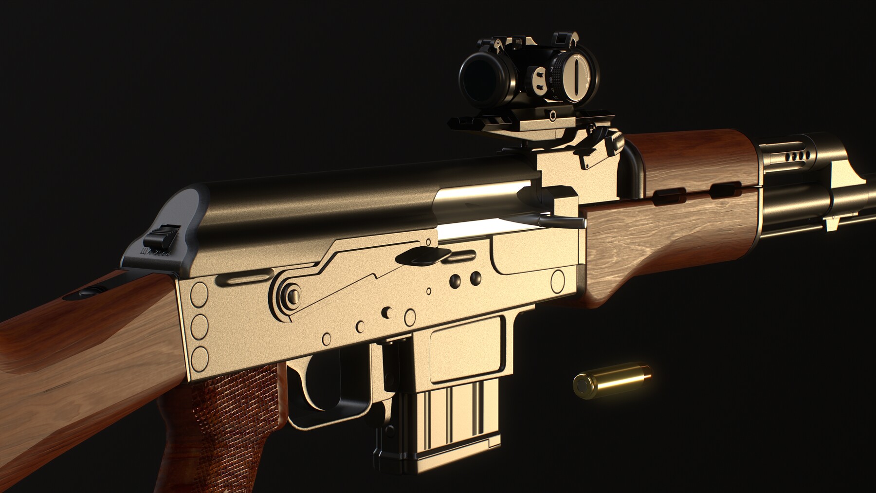 ArtStation - AK-50 | Game Assets