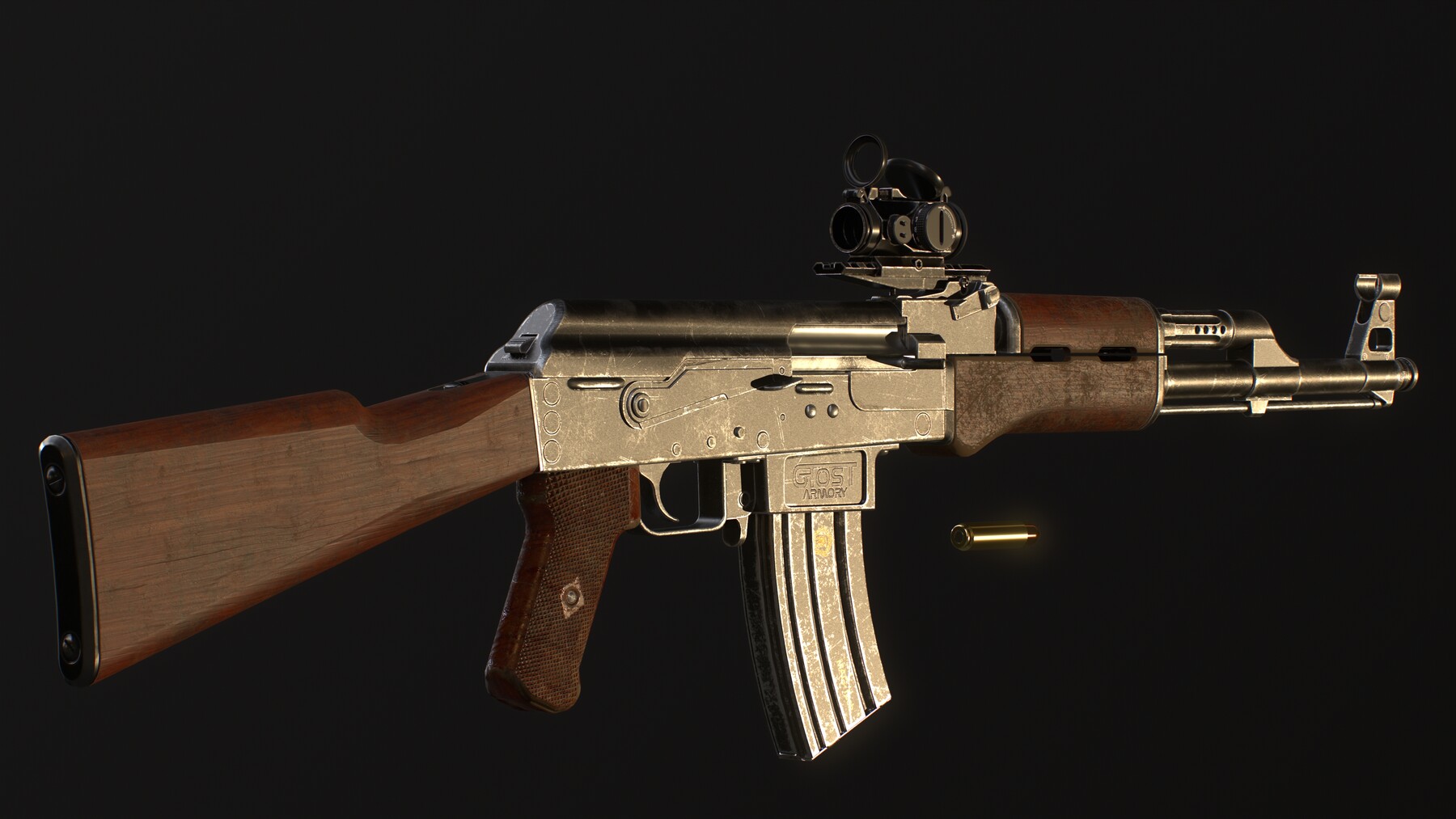 ArtStation - AK-50 | Game Assets