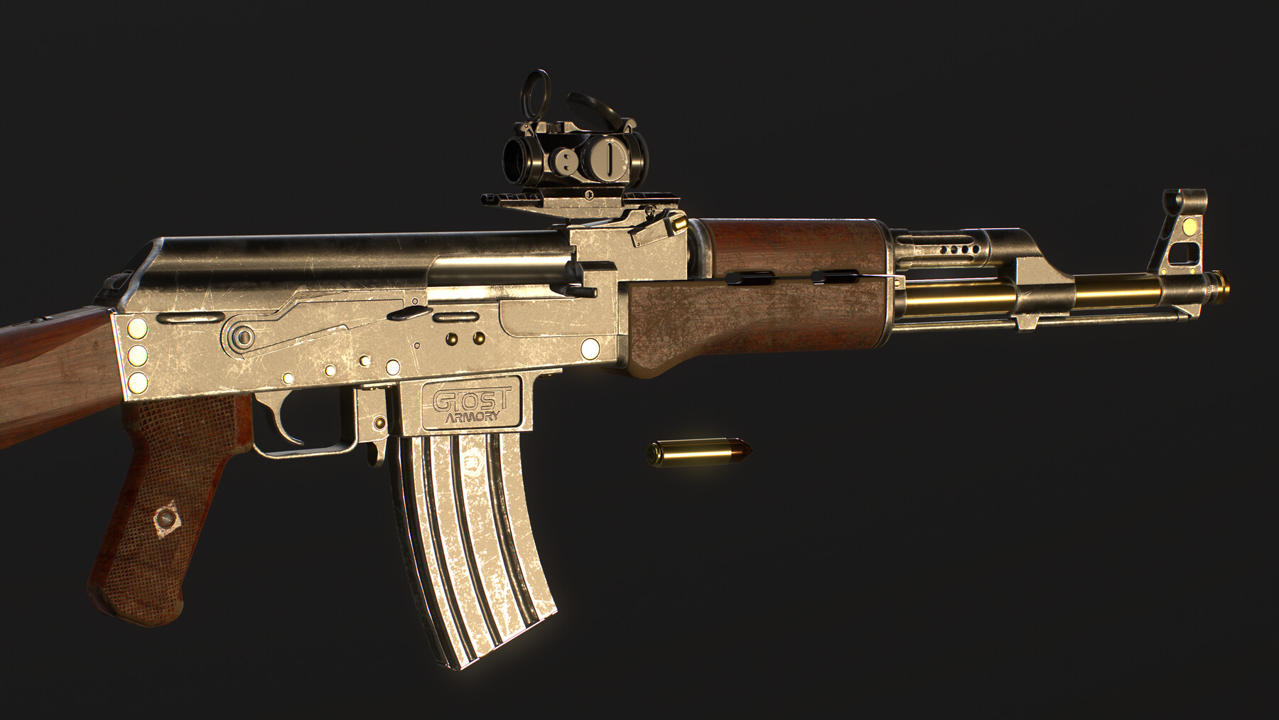 ArtStation - AK-50 | Game Assets