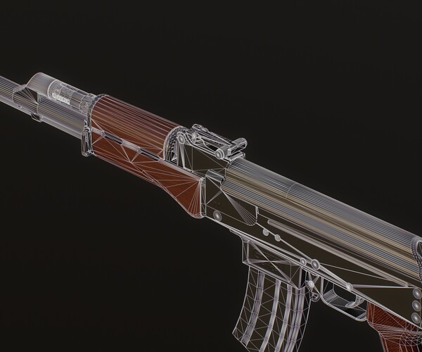 ArtStation - AK-50 | Game Assets