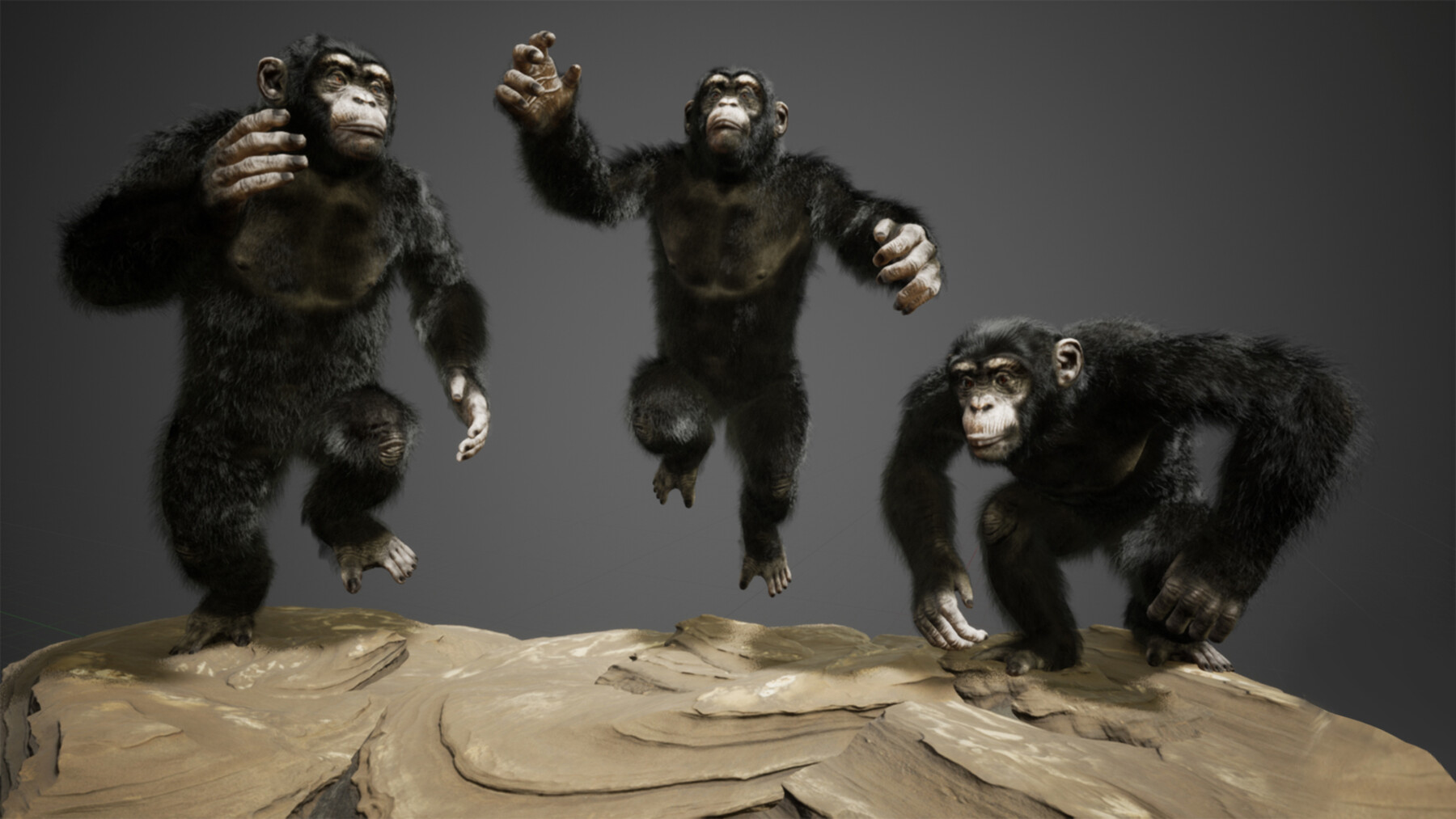 ArtStation - The Chimpanzee - Unreal Engine | Game Assets