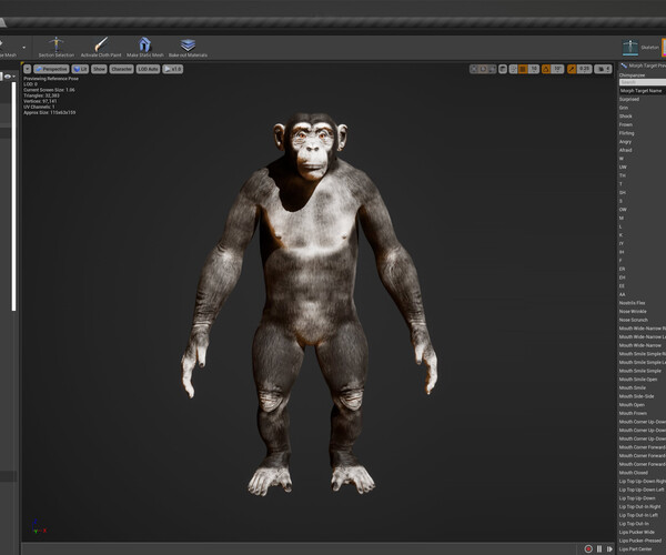 ArtStation - The Chimpanzee - Unreal Engine | Game Assets