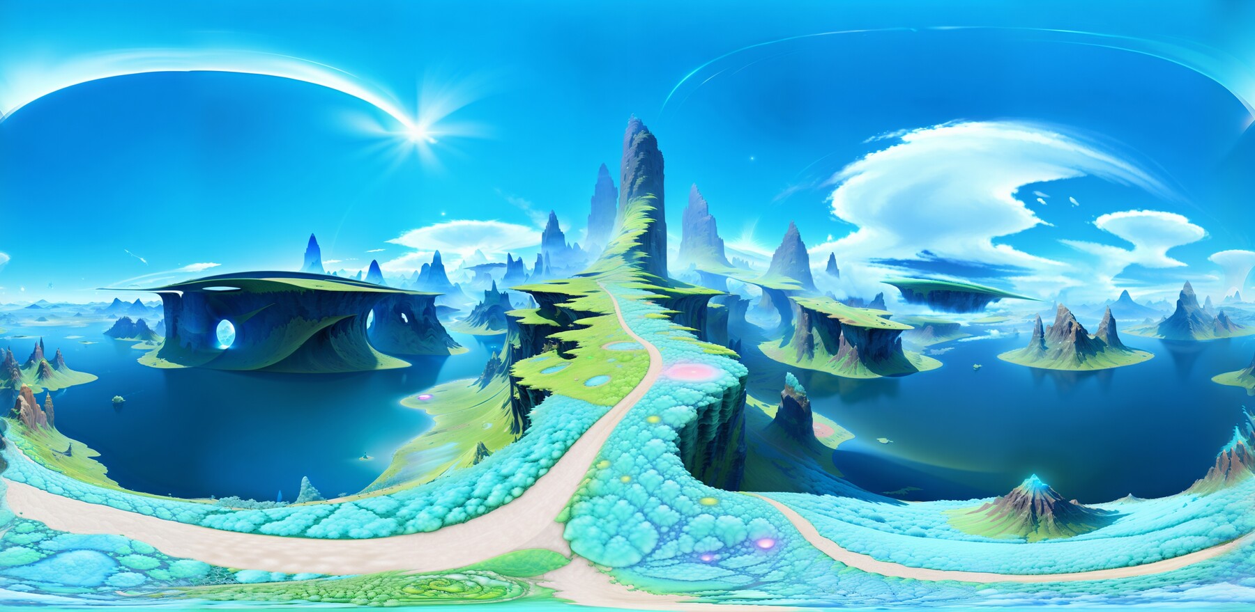 ArtStation - dreamlike 360 skybox blockadelabs collection | Artworks