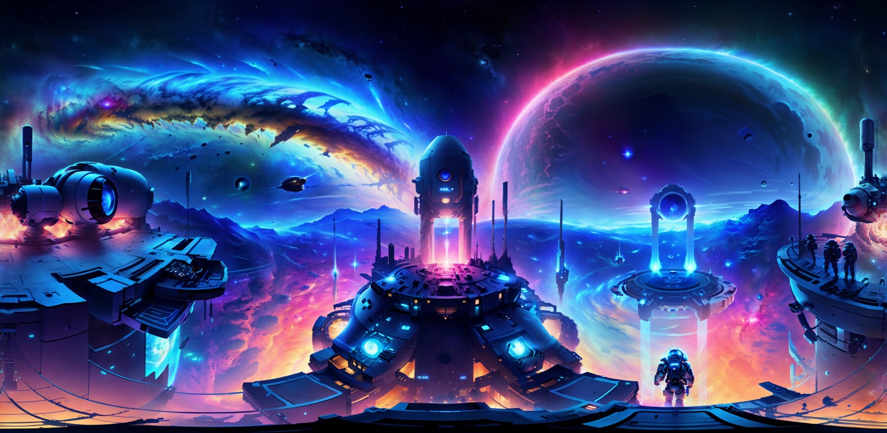 ArtStation - Nebula 630 skybox blockadelabs collection | Artworks