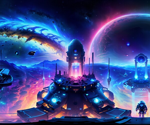 ArtStation - Nebula 630 skybox blockadelabs collection | Artworks