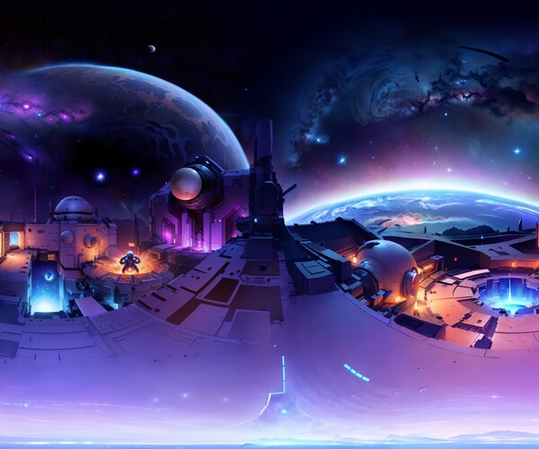 ArtStation - Nebula 630 skybox blockadelabs collection | Artworks