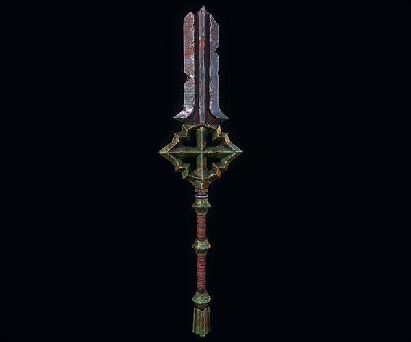 ArtStation - Broken Hero Sword | Game Assets