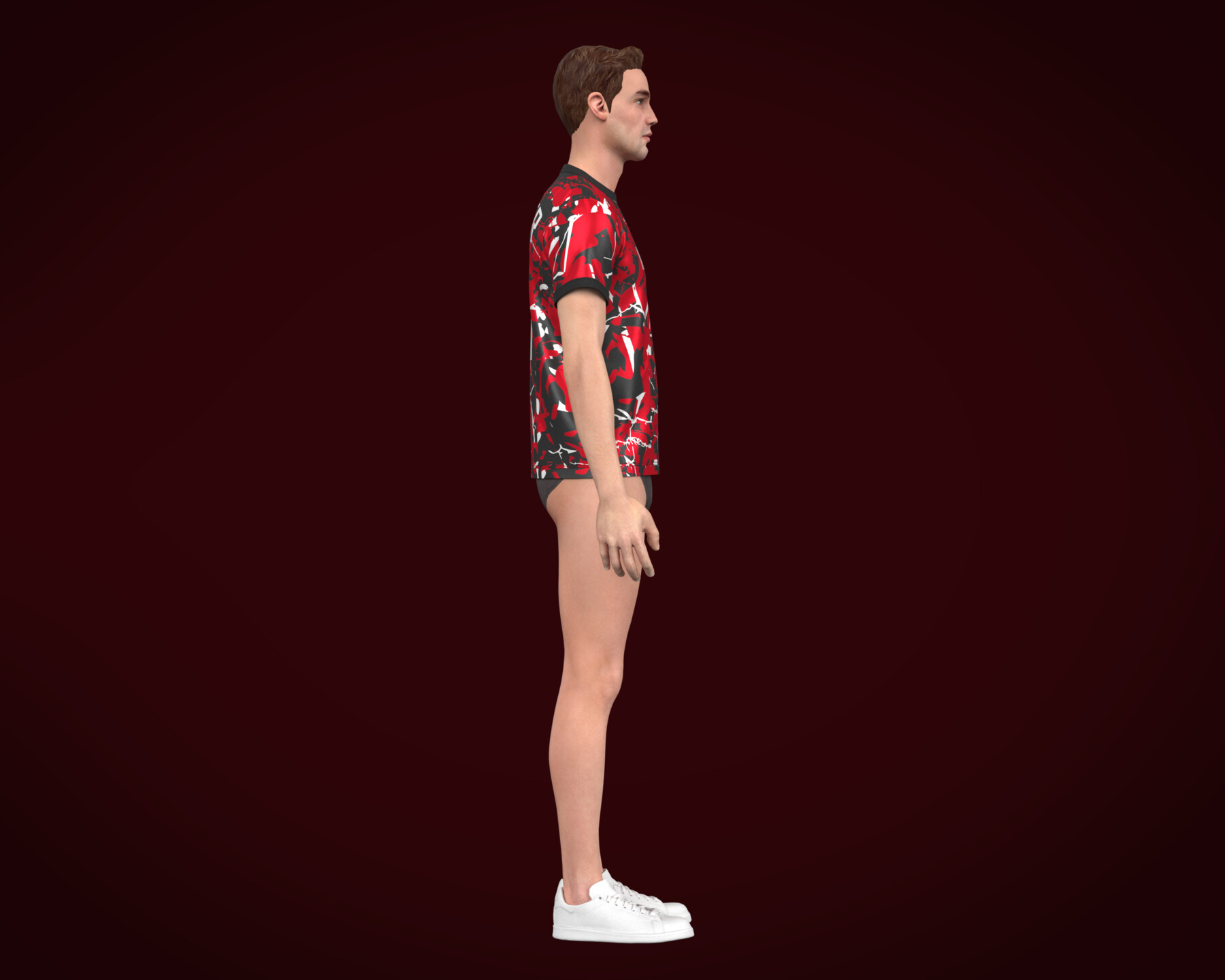 ArtStation - Soccer Football Red and Ash color Jersey Player-11 | Resources