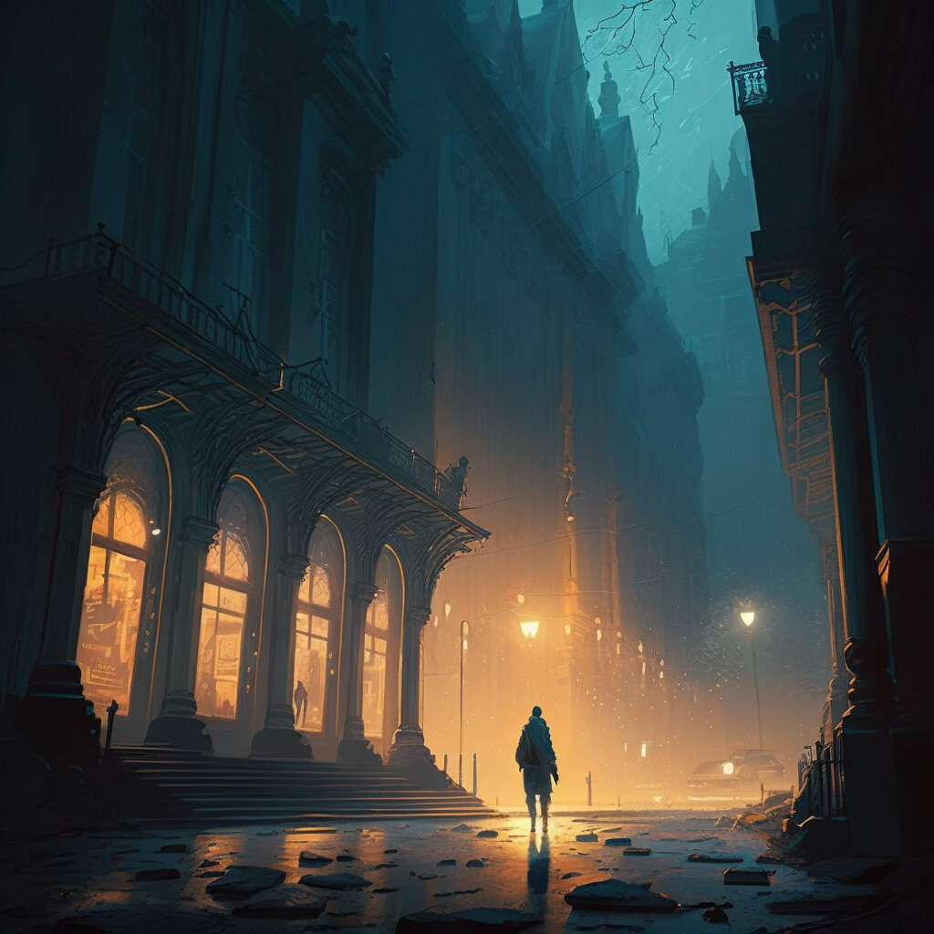 ArtStation - Echoes of the Past: Walking Through Haunted Streets 5 ...
