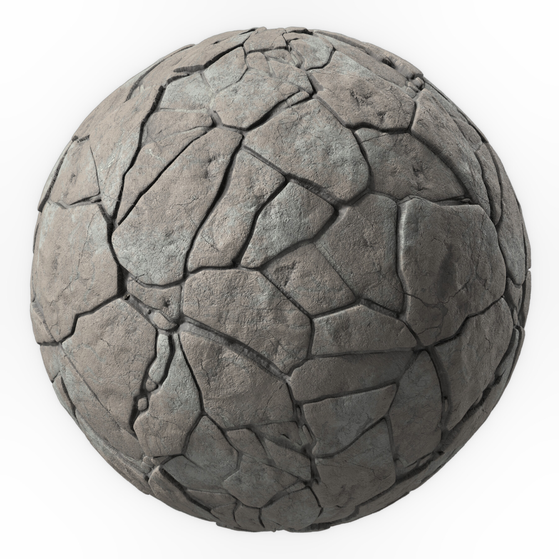 ArtStation - Stone Wall Materials 52- Stone By Moss|Sbsar Pbr 4k ...