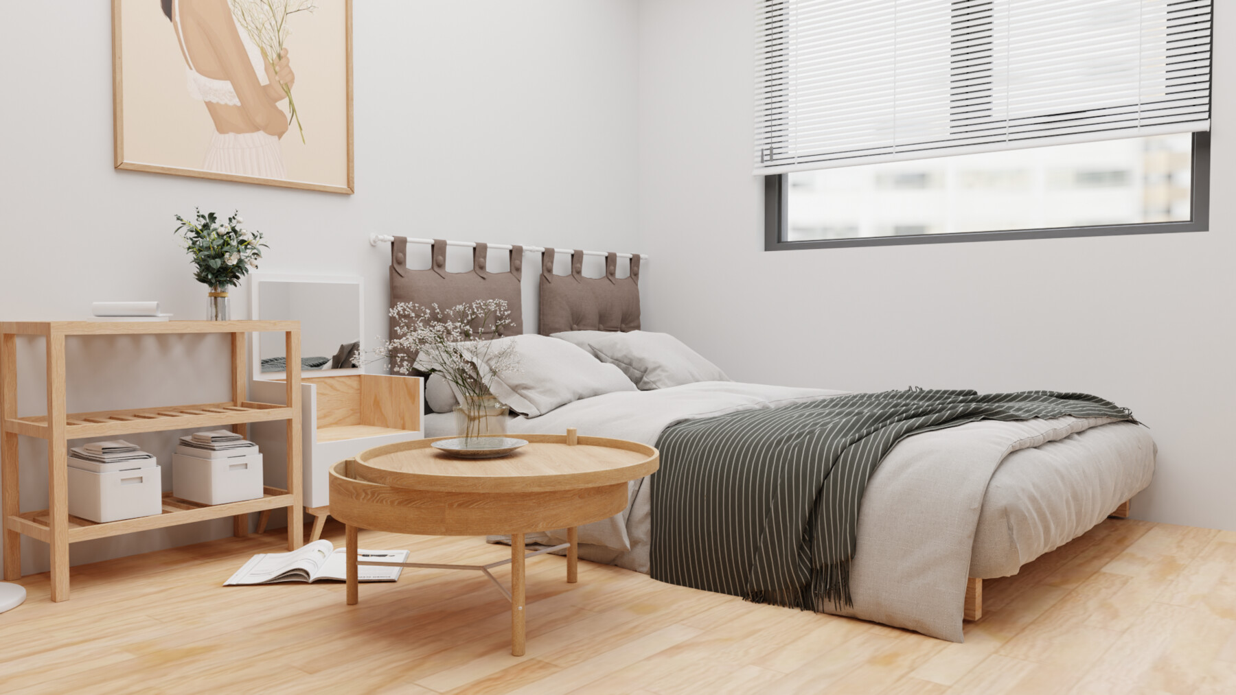 ArtStation - Sence Bedroom Blender 3.x | Resources