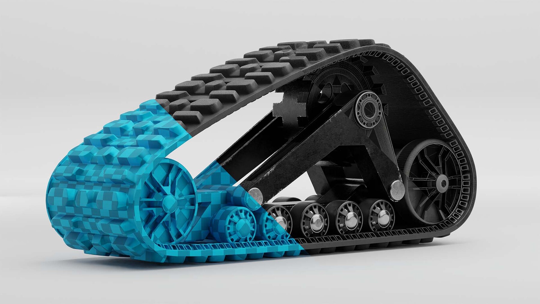 ArtStation - 5 Sci-Fi Track Kits | Resources