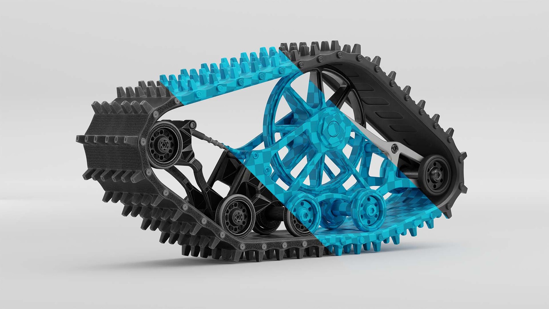 ArtStation - 5 Sci-Fi Track Kits | Resources