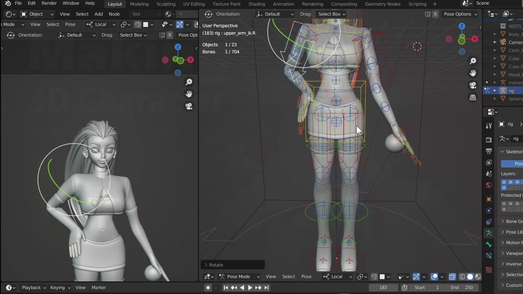 ArtStation - Making Pokémon 3D Characters in Blender _ Jessie Process ...