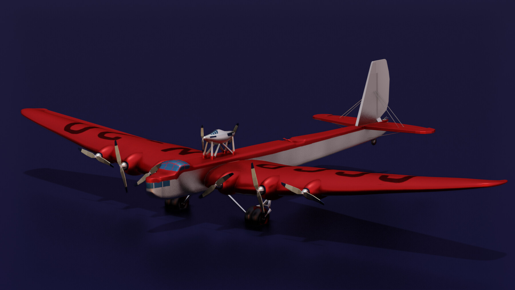 ArtStation - Tupolev ANT-20 3d model | Game Assets