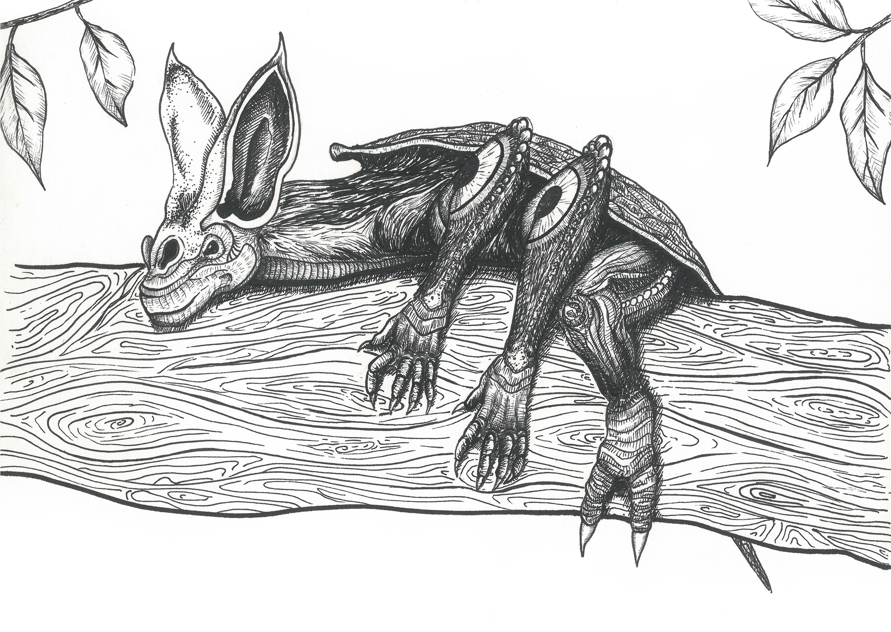 ArtStation - Creature living on the tree | Artworks